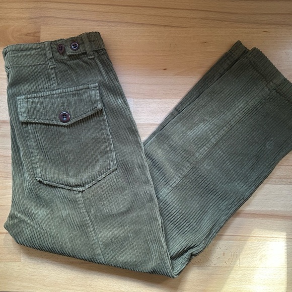 Alex Mill | Pants & Jumpsuits | Alex Mill Army Green Thick Cord Pants ...